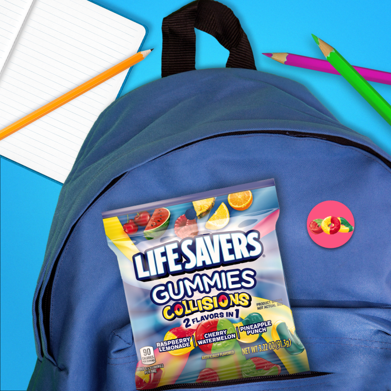 LIFE SAVERS Collisions Gummy Candy Pack, 3.22 oz | Life Savers