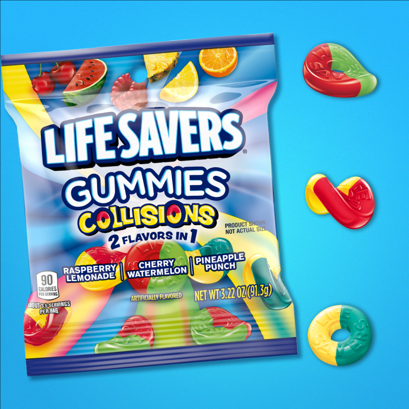 LIFE SAVERS Collisions Gummy Candy Pack, 3.22 oz | Life Savers