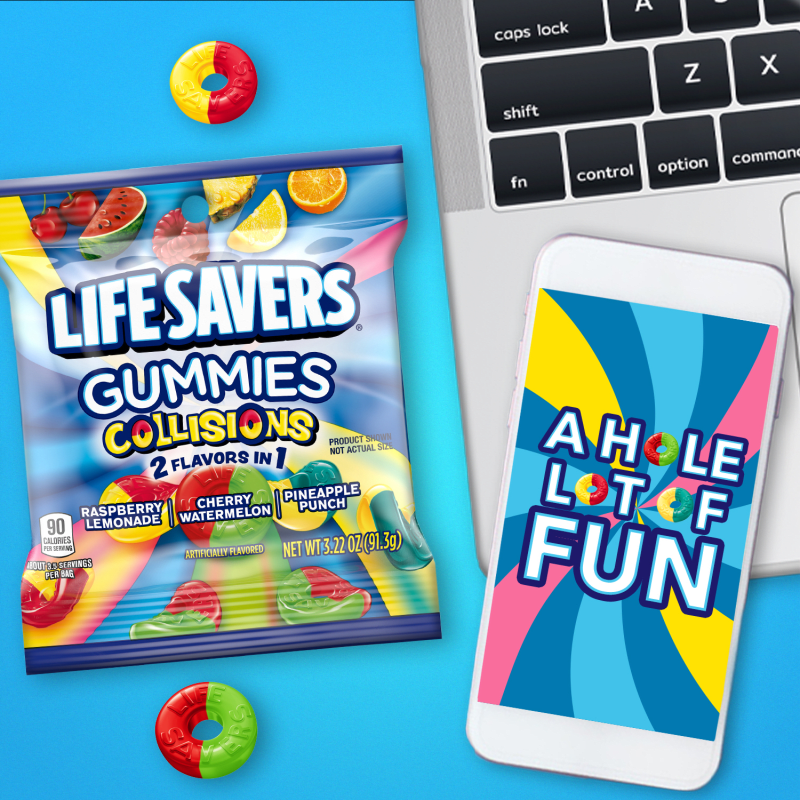 LIFE SAVERS Collisions Gummy Candy Pack, 3.22 oz | Life Savers