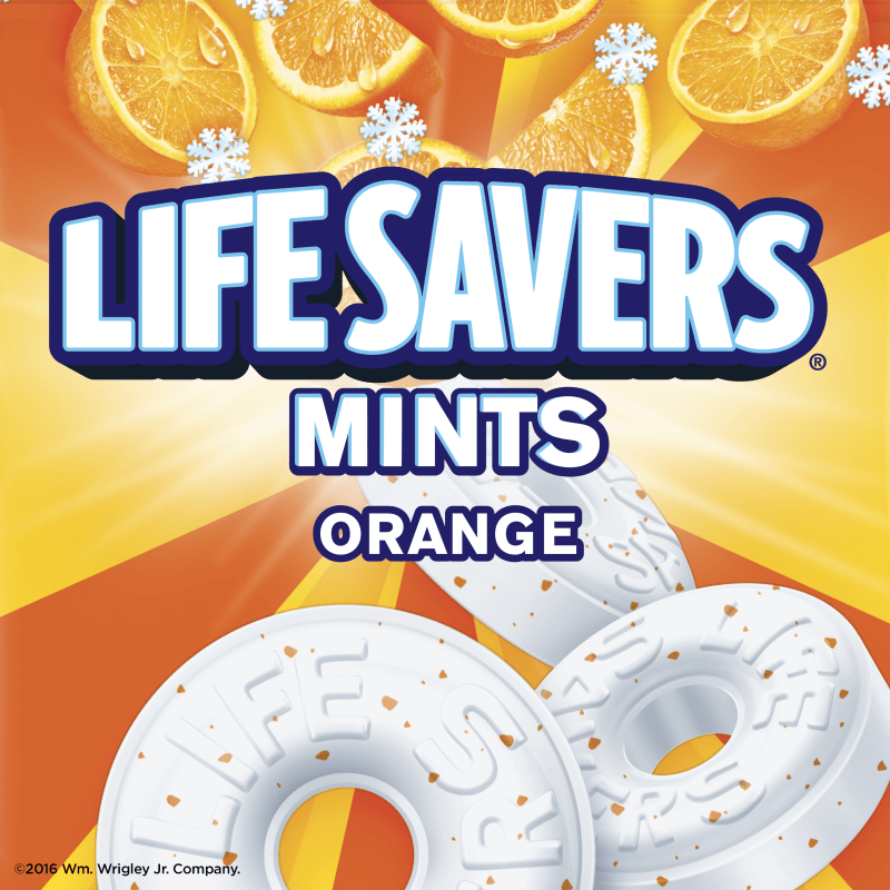 LIFE SAVERS Orange Mints Bag, 6.25 oz | Life Savers